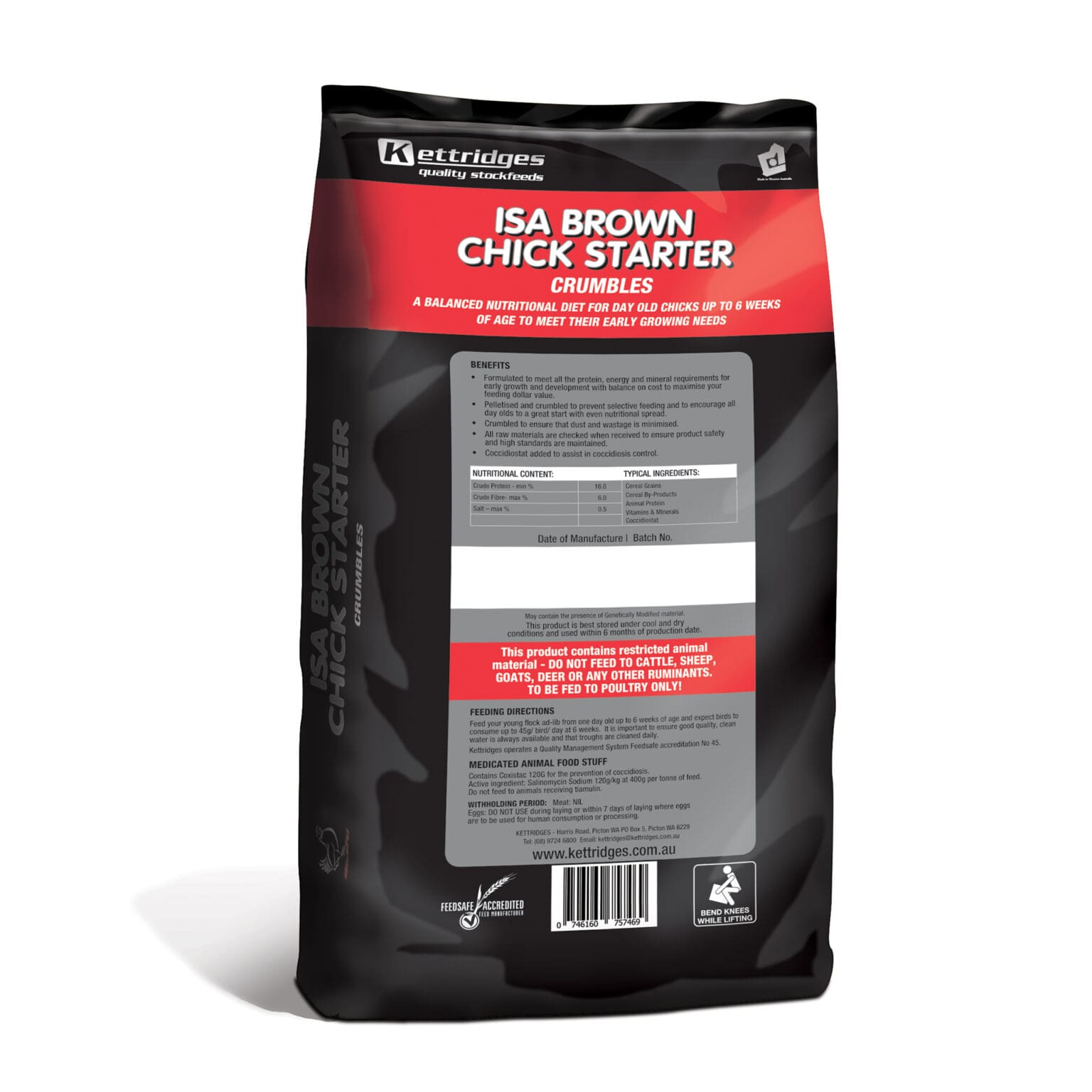 Calf Starter Pellets - Kettridges